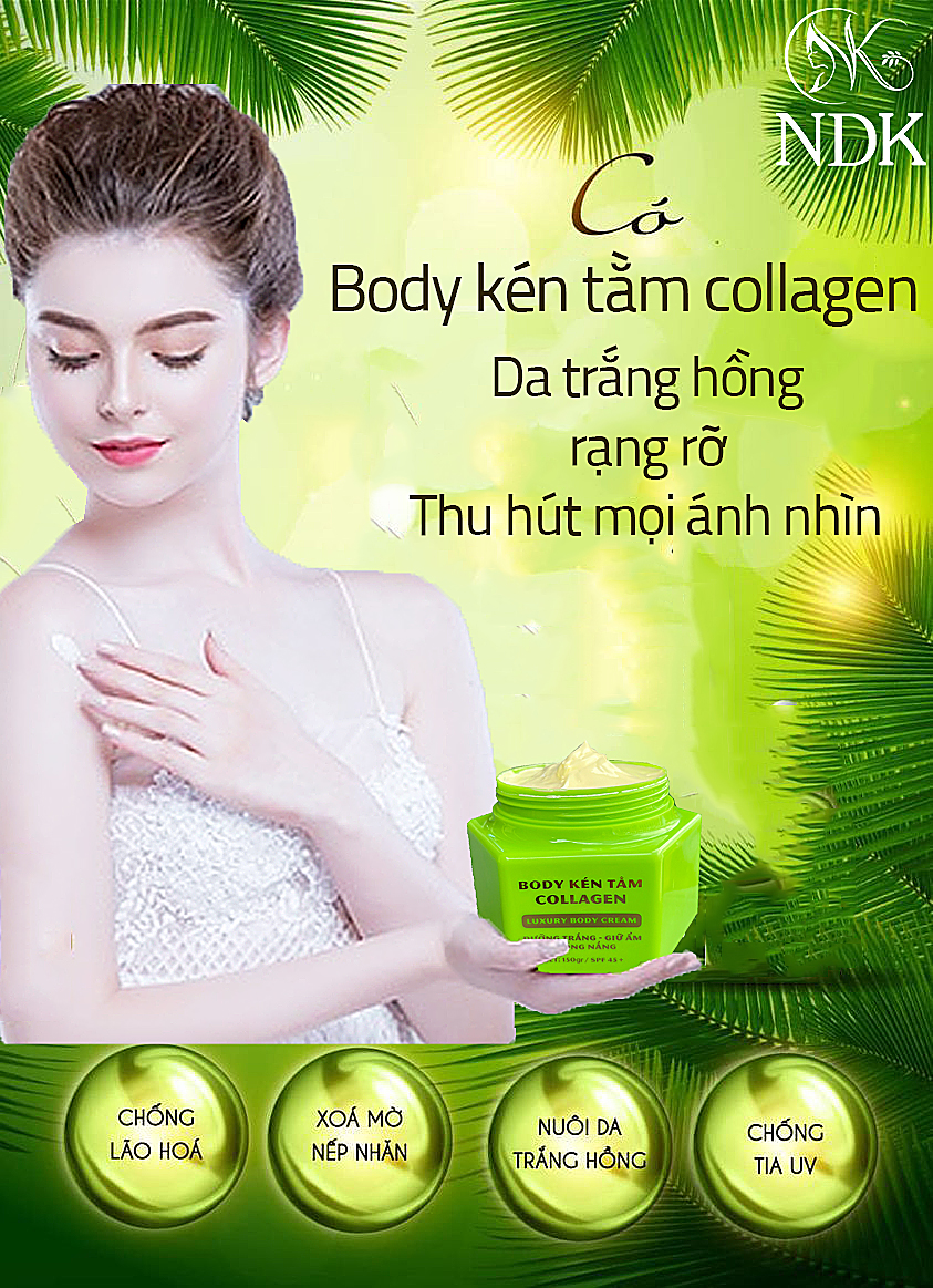 Kem bod kén tằm collagen có bôi mặt được không